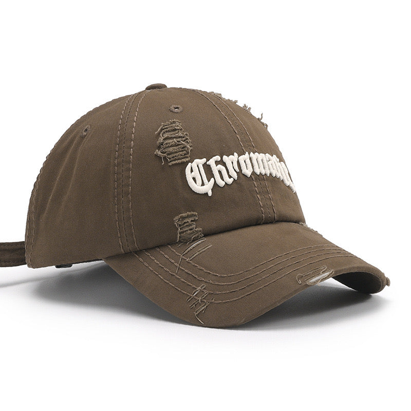 Ace Distressed Ripped Baseball Cap – Shop Frugal