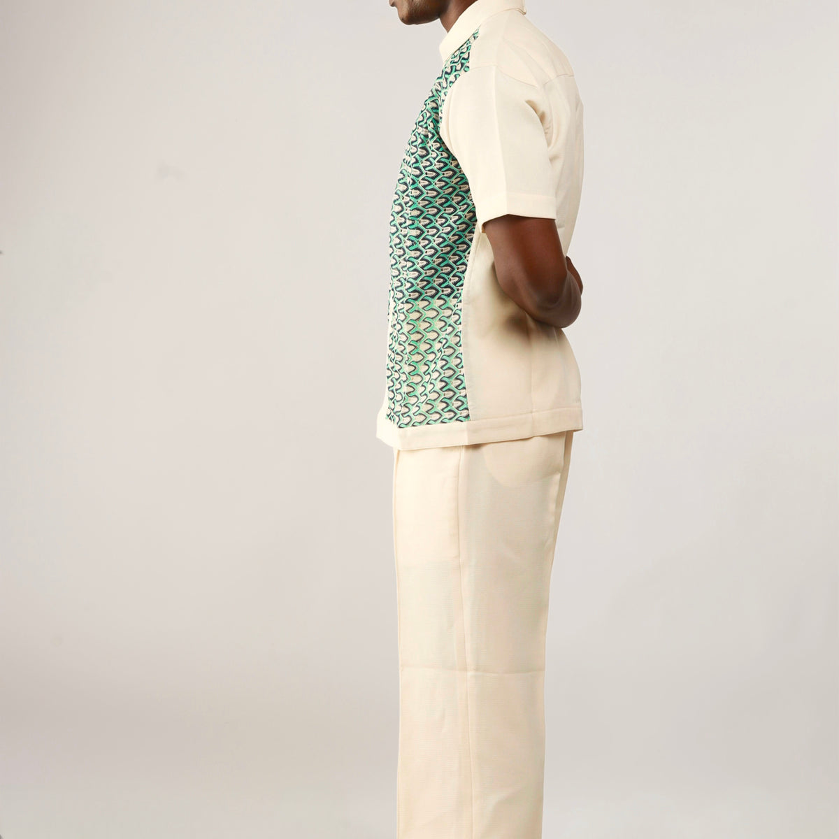 Cleo Pintuck Forward Pleats Baggy Trouser - Oatmeal – Shop Frugal